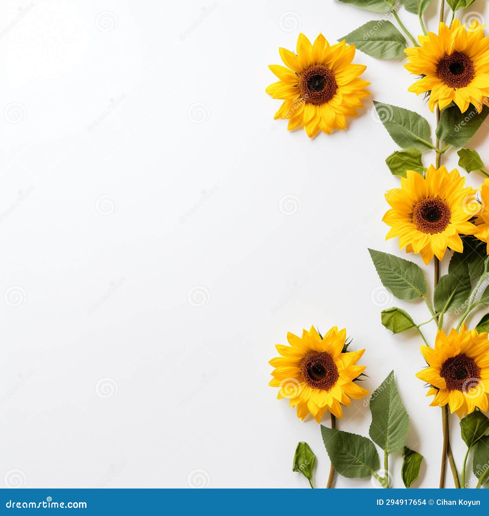 Minimalist Sunflower Art Timeless Simplicity Stock Illustration ...