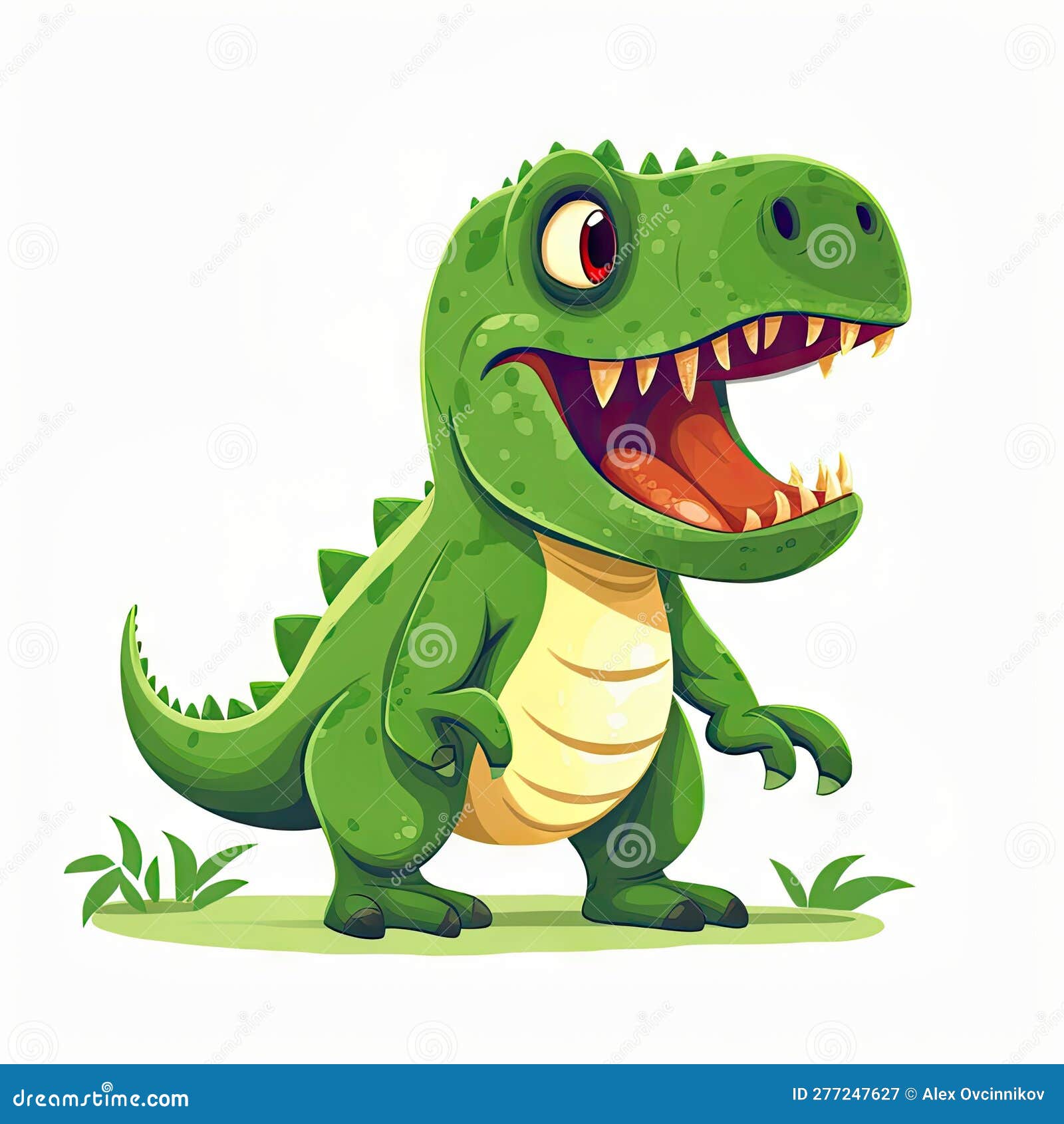 Minimalist T-Rex Illustration for Infantile Designs. Stock Illustration ...