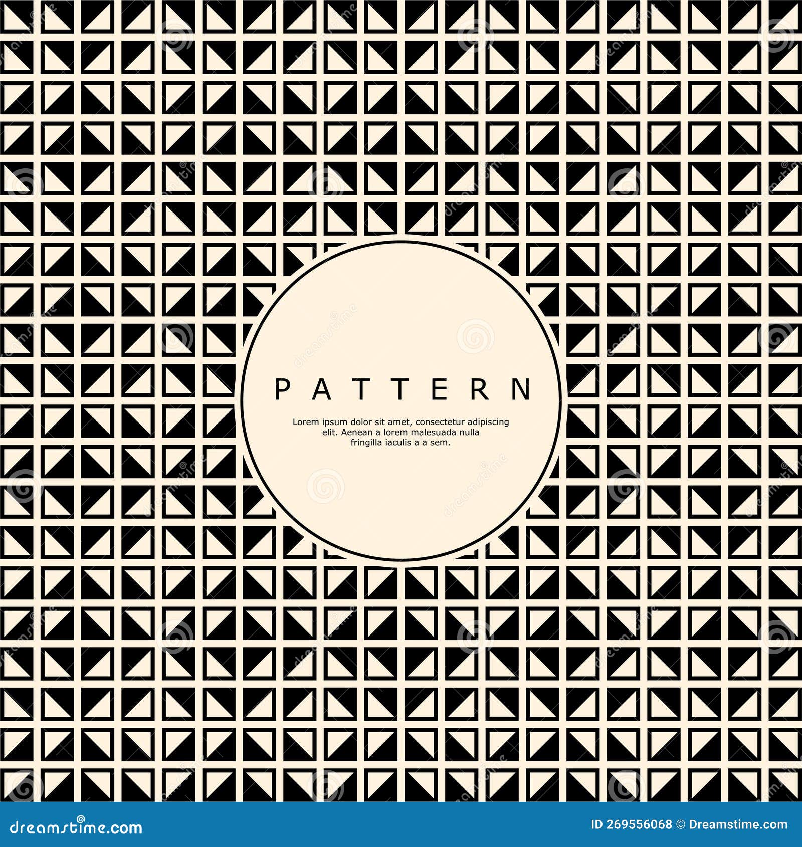 Minimalist Tile Square Line Abstract Pattern Design. Luxury Triangle ...