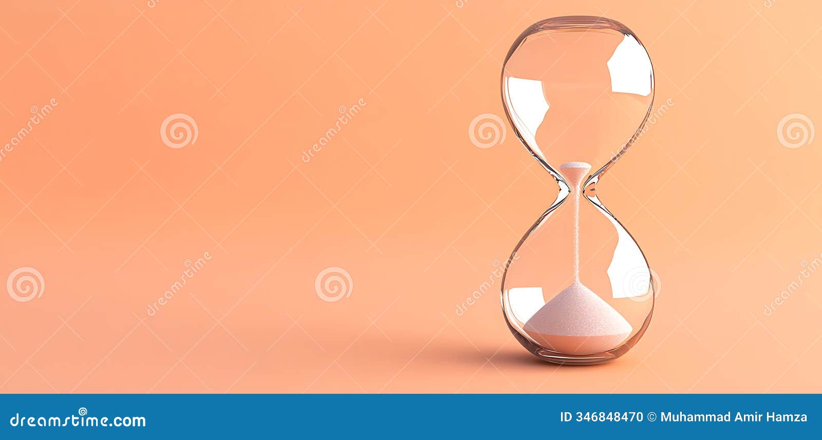 Transparent Hourglass Icon. Template Design Of Time Sandglass ...