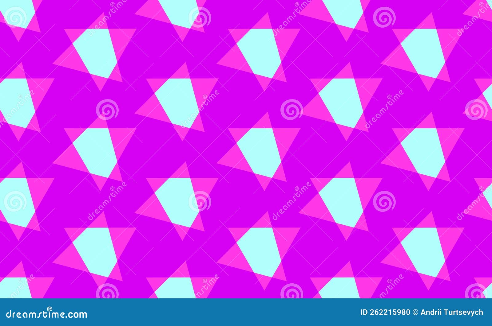 Minimalist Vecor Pattern Made of Simle Geometry in Punchy Colors Stock ...