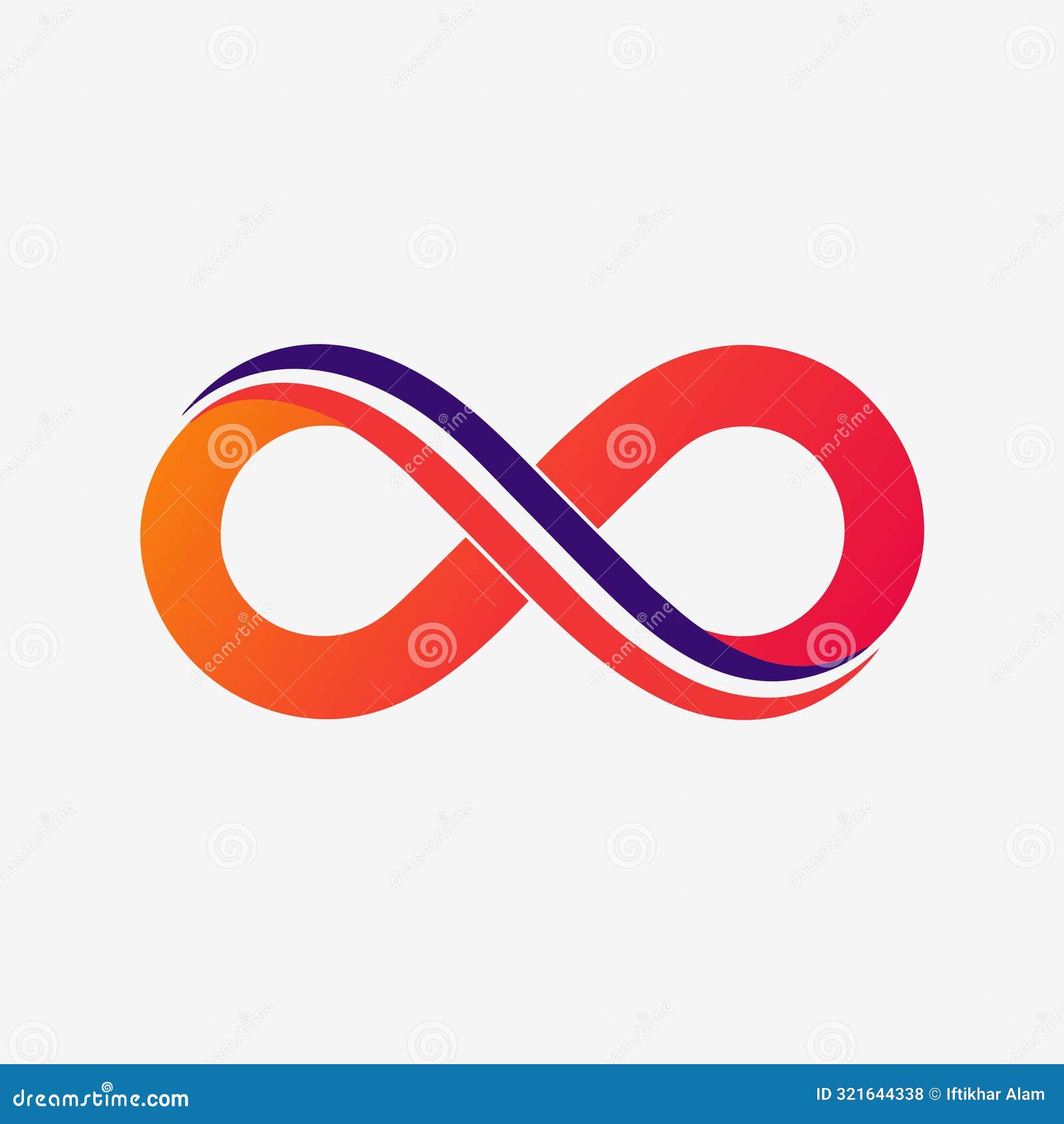 Minimalist Vector Logo Design Featuring an Infinity Symbol with Wings ...