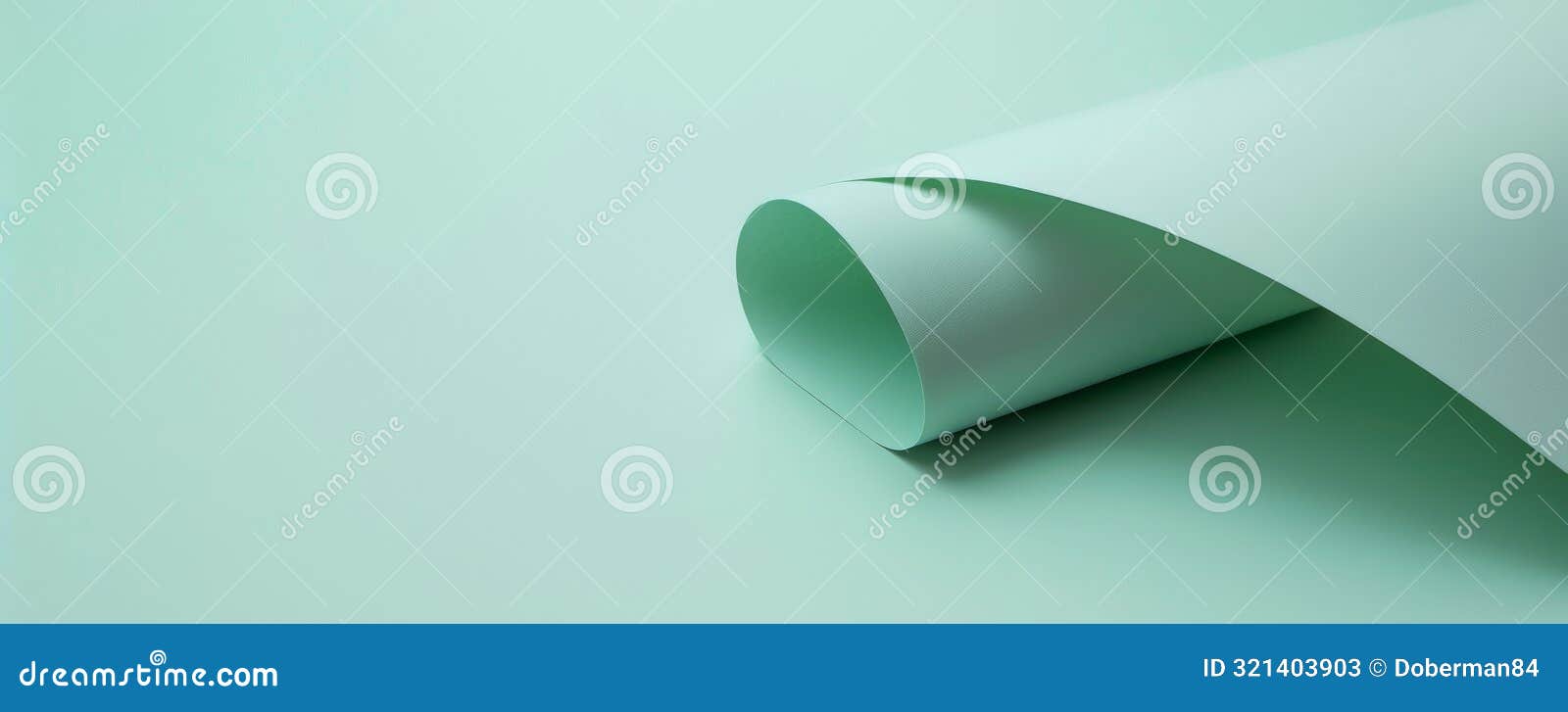 Mint Green Folded Paper Wallpaper with a Smooth Texture Stock Image ...