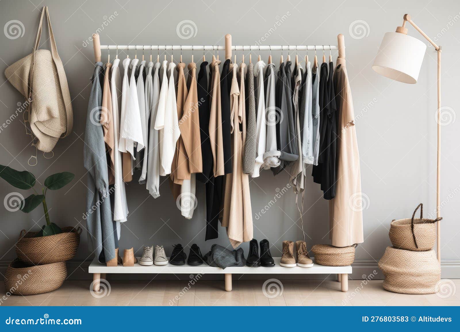 A Minimalist Wardrobe Filled with Versatile Pieces that Can Be Mixed ...