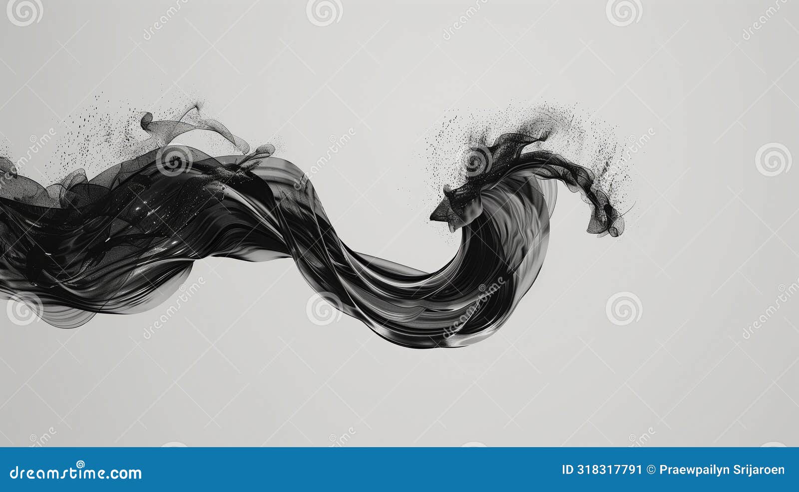 Minimalist Wave Design in Monochrome - Simplistic yet Powerful Web ...