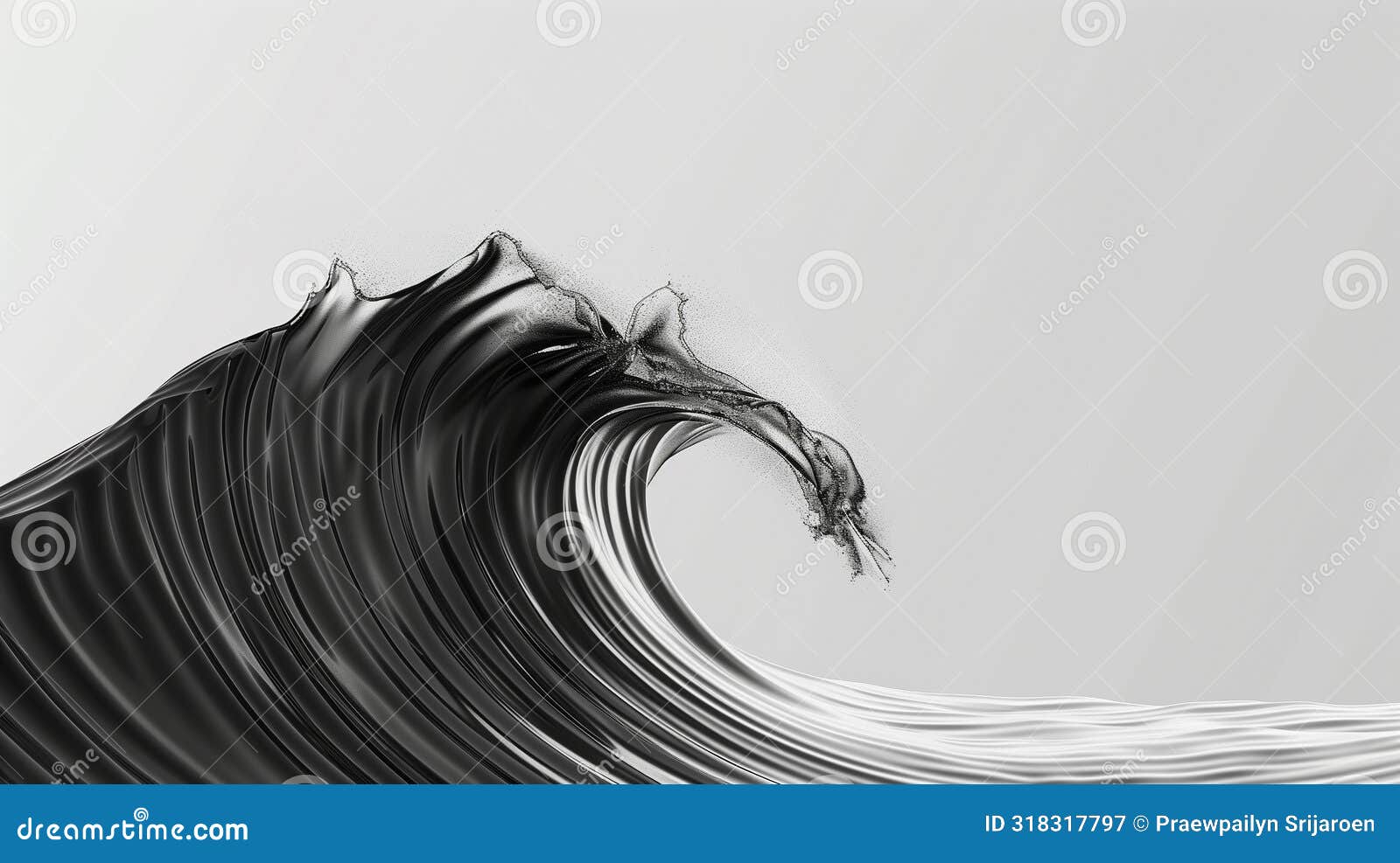 Minimalist Wave Design in Monochrome - Simplistic yet Powerful Web ...