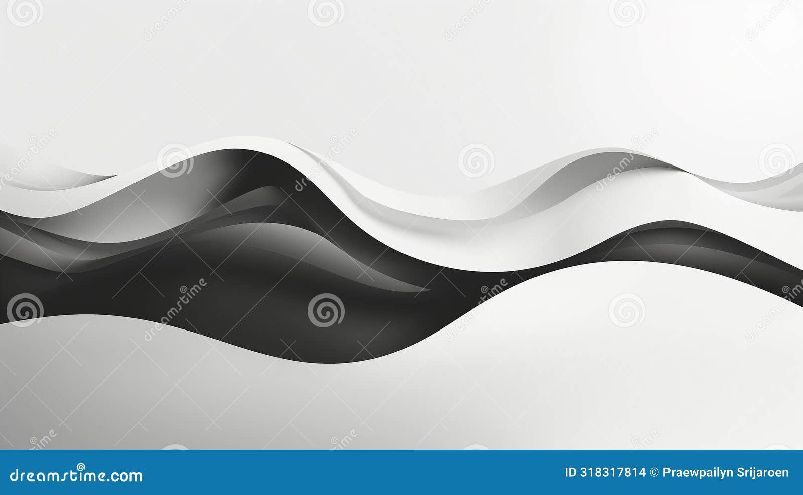 Simplistic Top-View Mountain Range Landscape For Posters And Wallpapers ...