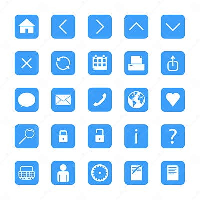 Minimalist web buttons stock vector. Illustration of check - 40193178