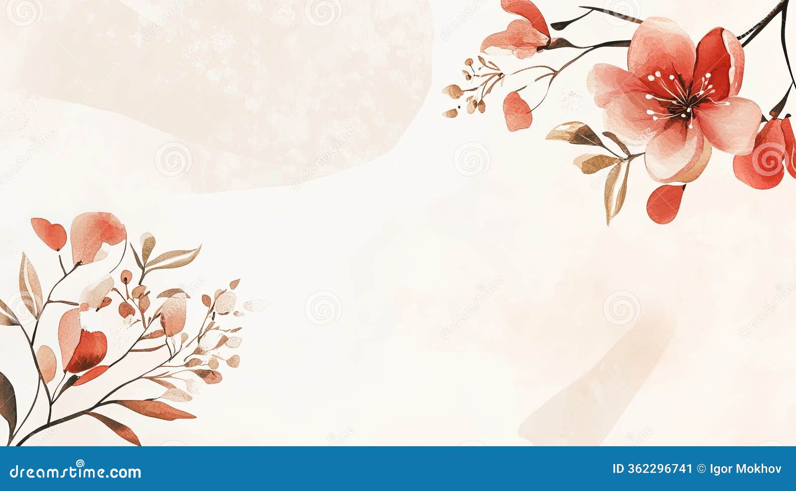 A Minimalist Wedding Invitation Displayed with Subtle Floral Decor and ...