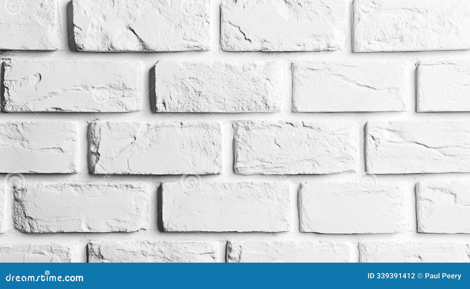 Minimalist White Brick Wall with Subtle Texturing Stock Illustration ...