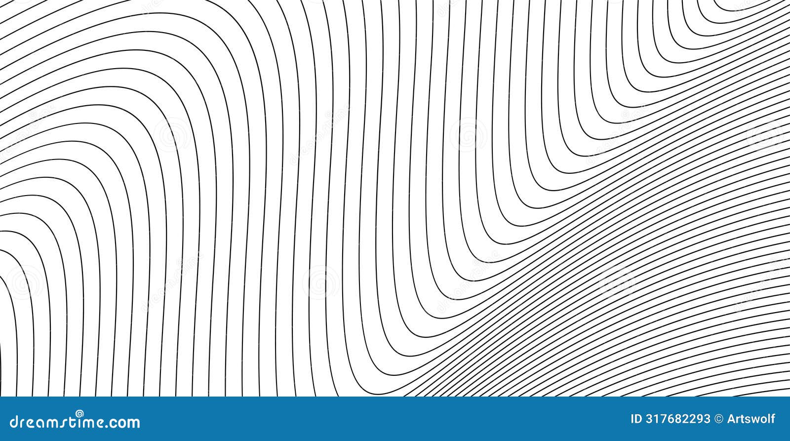 Minimalist White Dynamic Curve Stripe Line Abstract Background Stock ...