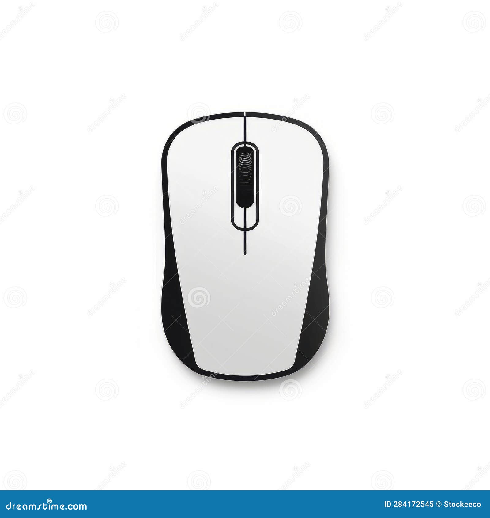 Minimalist Wireless Mouse: Simplified Design in Elegant Aluminum Stock ...