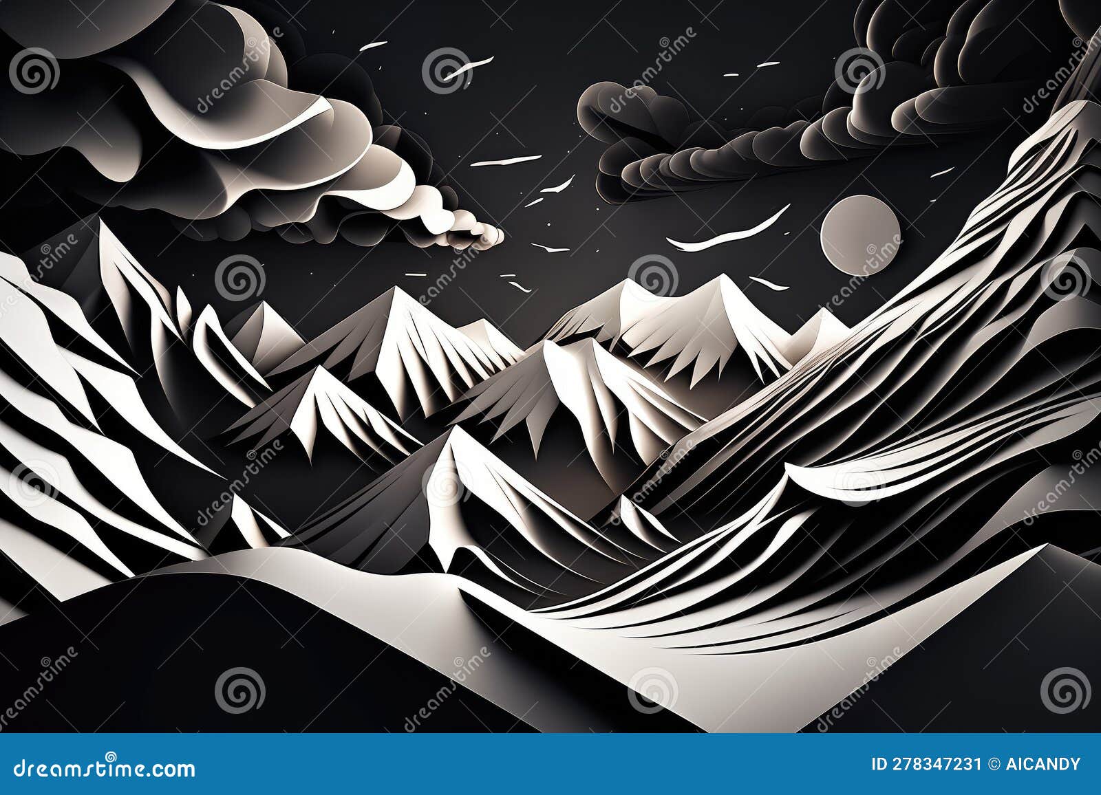 Minimalistic Abstract Art of Monochromatic Shapes with Subtle Texture ...