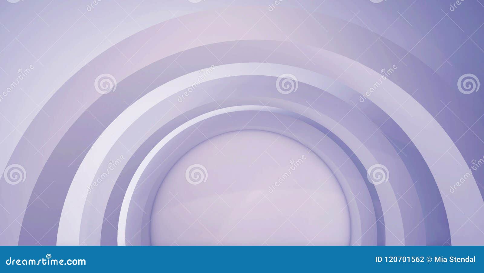 Minimalistic, Abstract Background with an Arch. 3d Render, Minimal ...