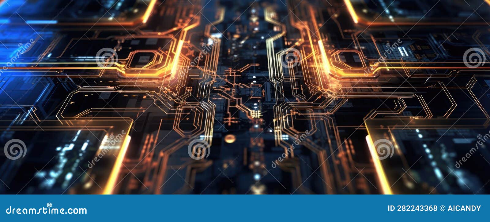 Minimalistic Abstract Background with Circuit Board Patterns and ...