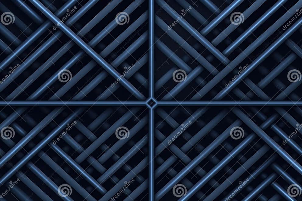 Minimalistic Abstract Background with a Grid of Intersecting Lines, Portraying Precision and ...
