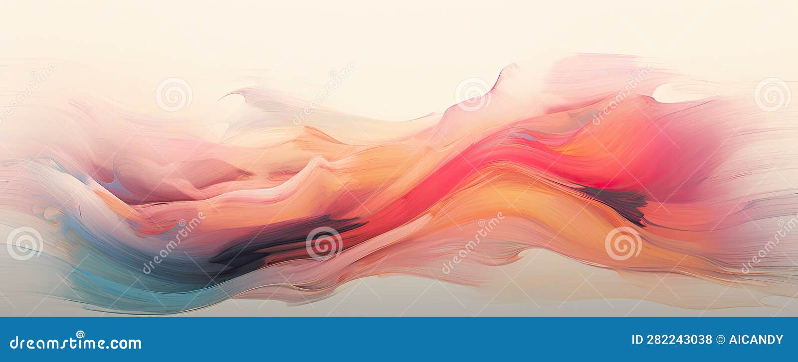 Minimalistic Abstract Background with a Single Brushstroke ...