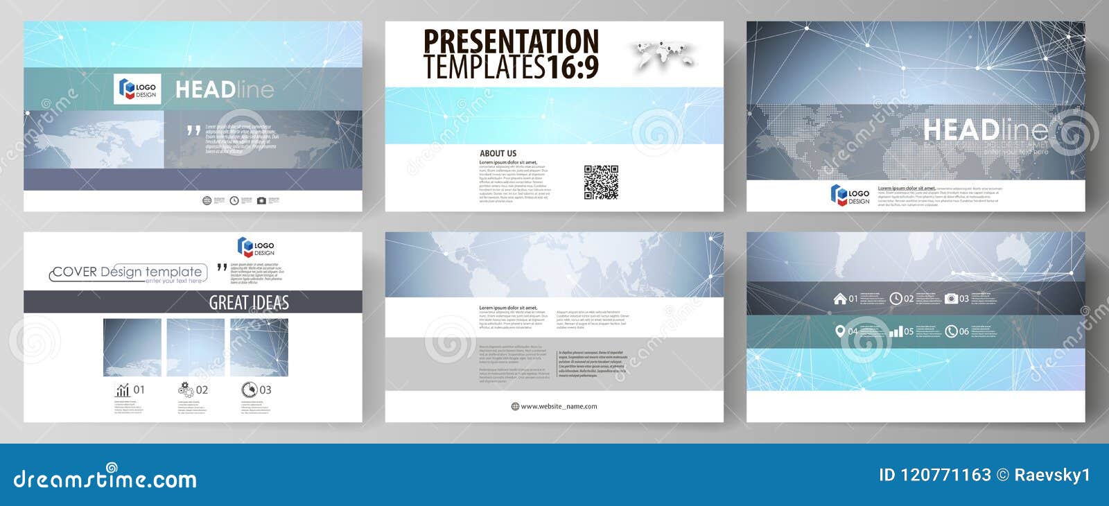 The Minimalistic Abstract Vector Illustration of Editable Layout of ...