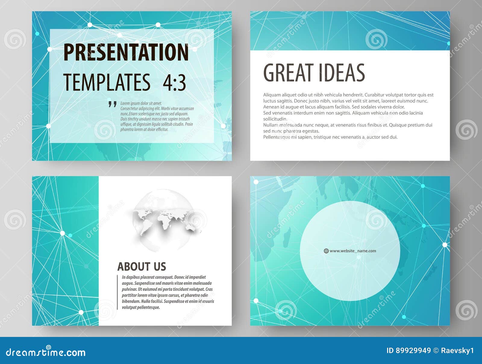 The Minimalistic Abstract Vector Illustration of the Editable Layout of ...