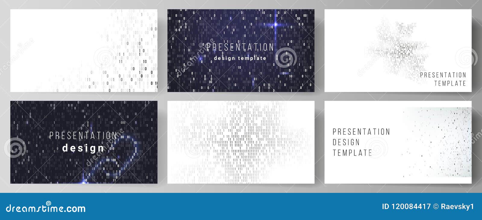 The Minimalistic Abstract Vector Layout of the Presentation Slides ...