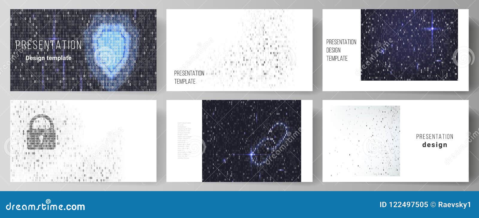 The Minimalistic Abstract Vector Layout of the Presentation Slides ...