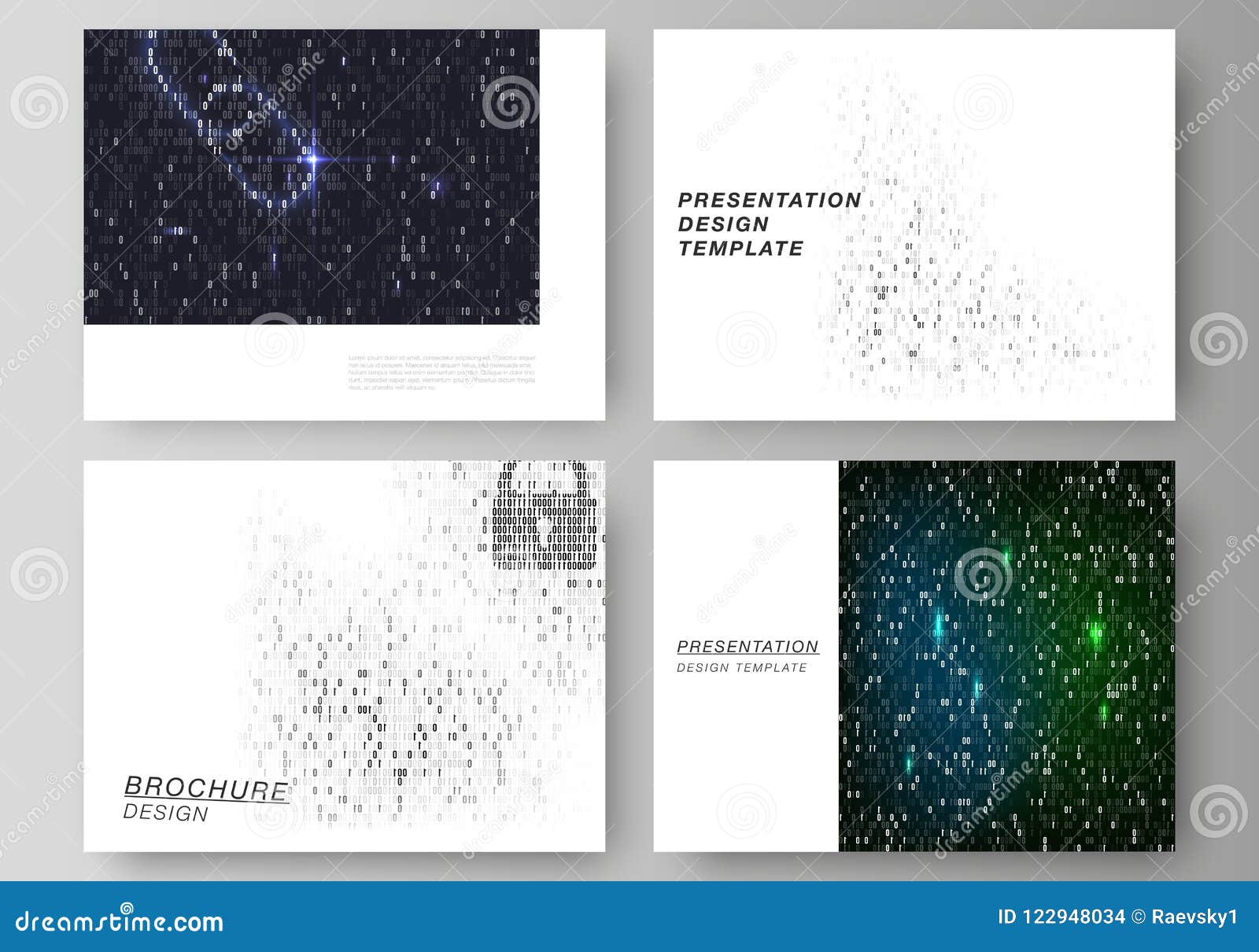 The Minimalistic Abstract Vector Layout of the Presentation Slides ...