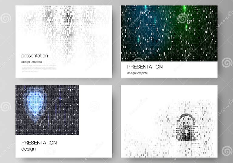 The Minimalistic Abstract Vector Layout of the Presentation Slides ...