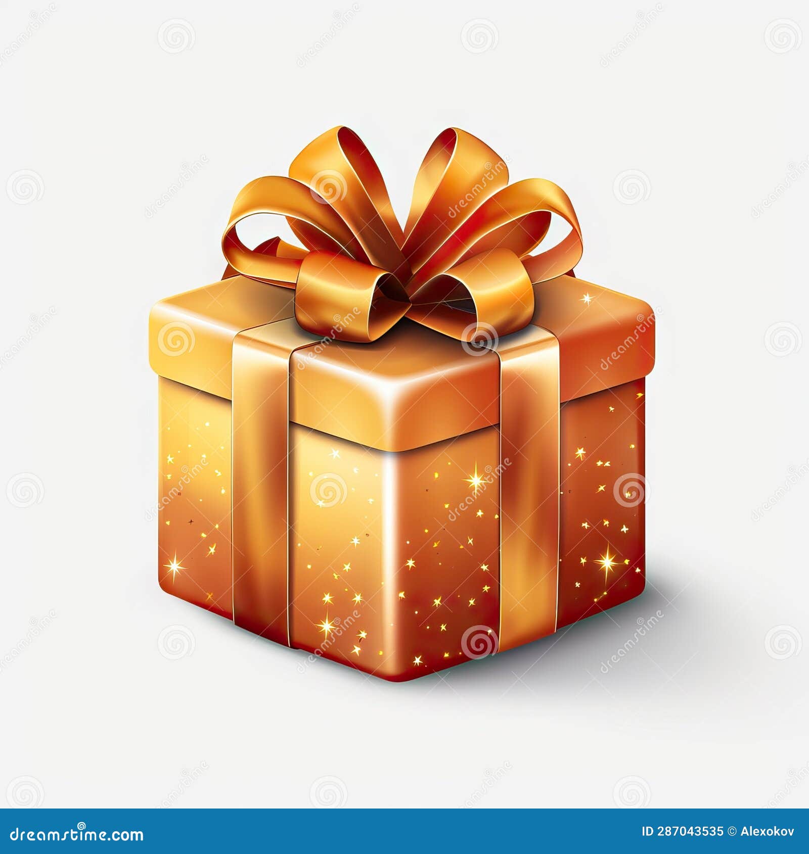 Minimalistic Animation of a Gift Box AI Generated Stock Illustration ...