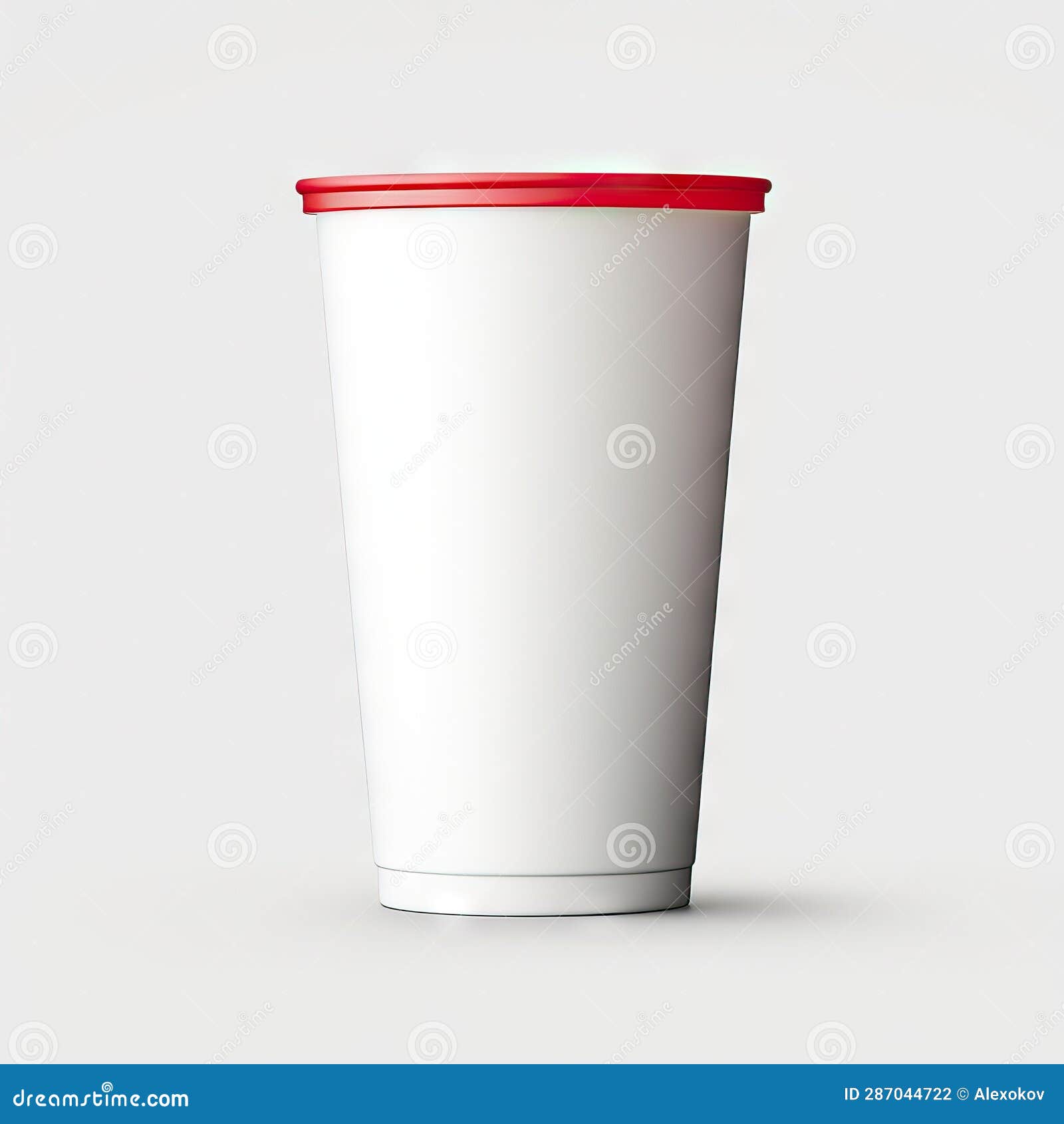 Minimalistic Animation of Plastic Cup AI Generated Stock Illustration ...