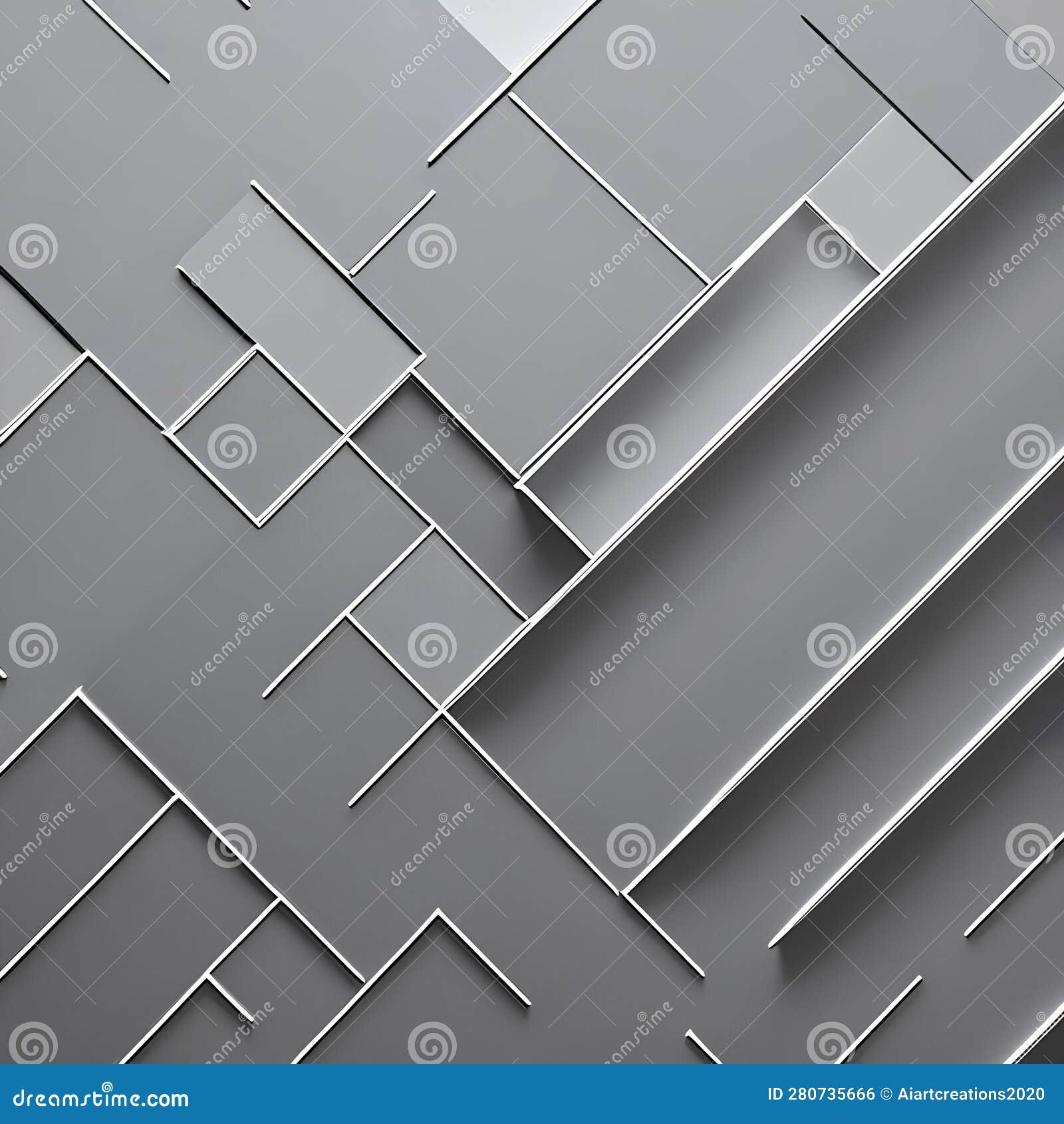 A Minimalistic Arrangement of Overlapping Triangles in Shades of Gray ...