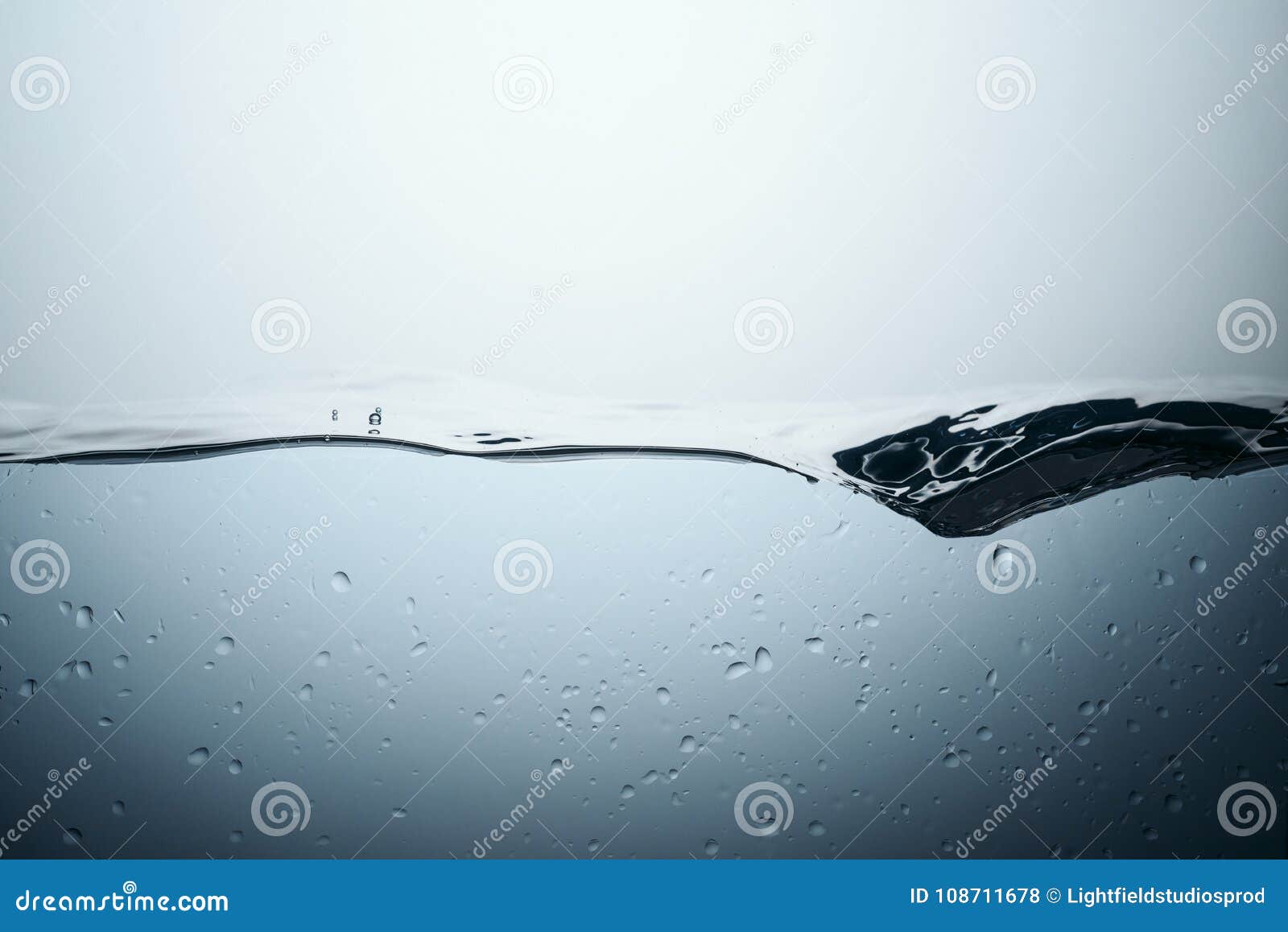 Minimalistic Background with Flowing Water Stock Photo - Image of ...