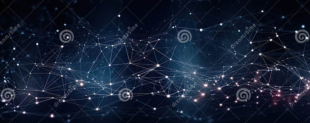 Minimalistic Background with Sleek Devices and Interconnected Network ...