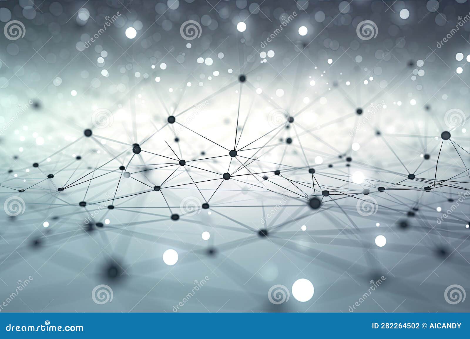 Minimalistic Background with Sleek Devices and Interconnected Network ...