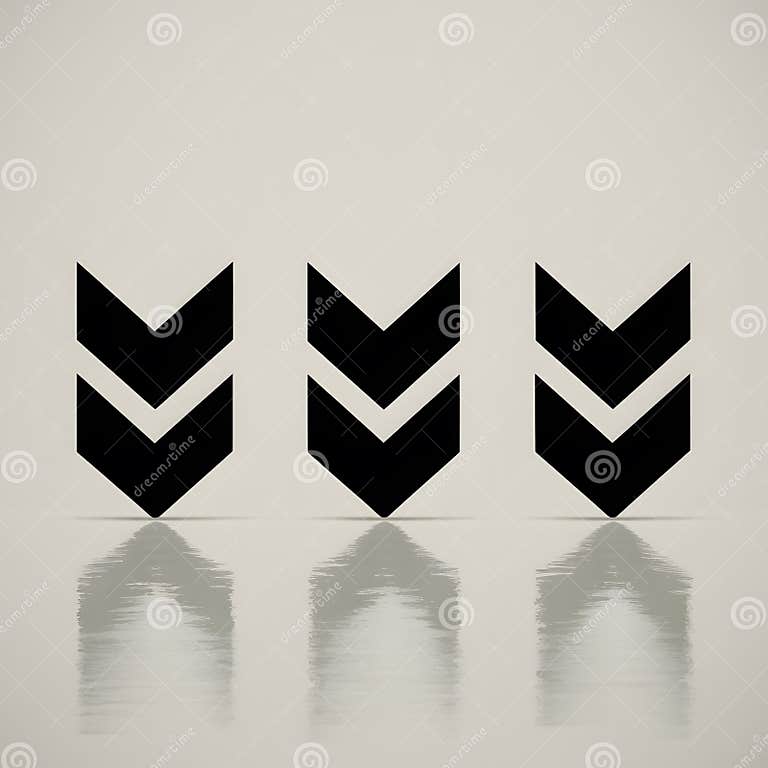 Minimalistic Black and White Chevron Pattern Design with Elegant and ...