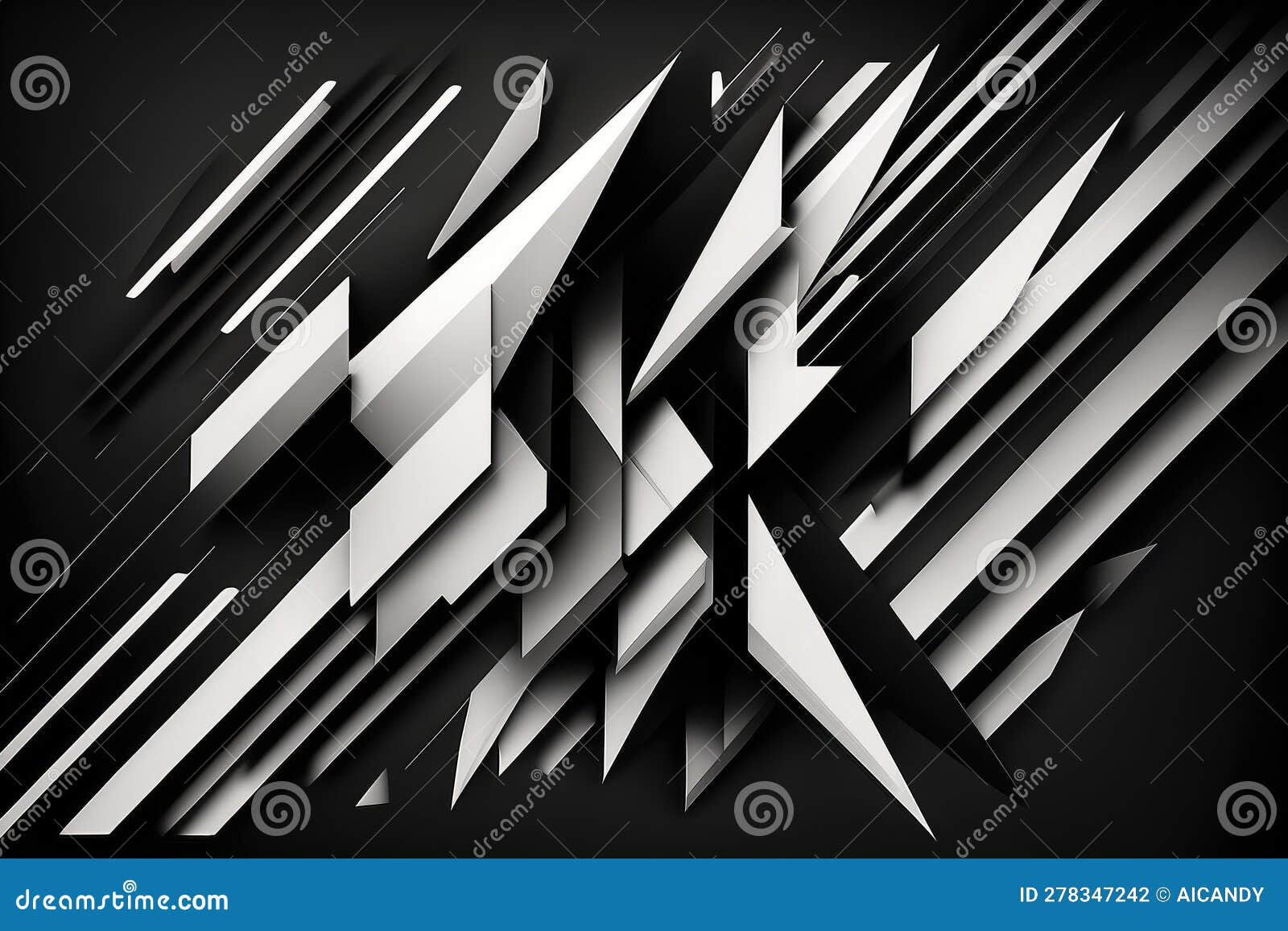 Minimalistic Black and White Linear Design with Overlapping Lines and ...