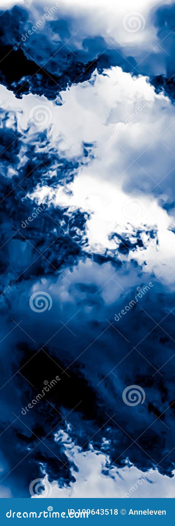 Minimalistic Blue Cloudy Background As Abstract Backdrop, Minimal ...
