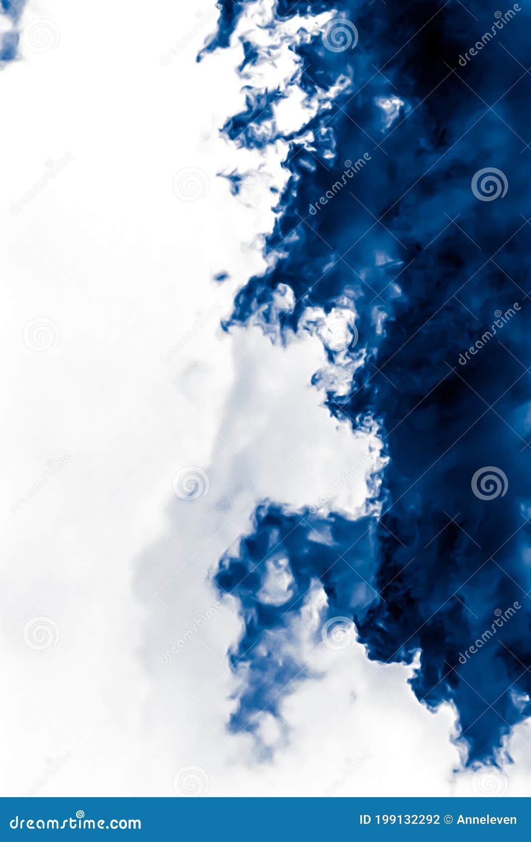Minimalistic Blue Cloudy Background As Abstract Backdrop, Minimal ...