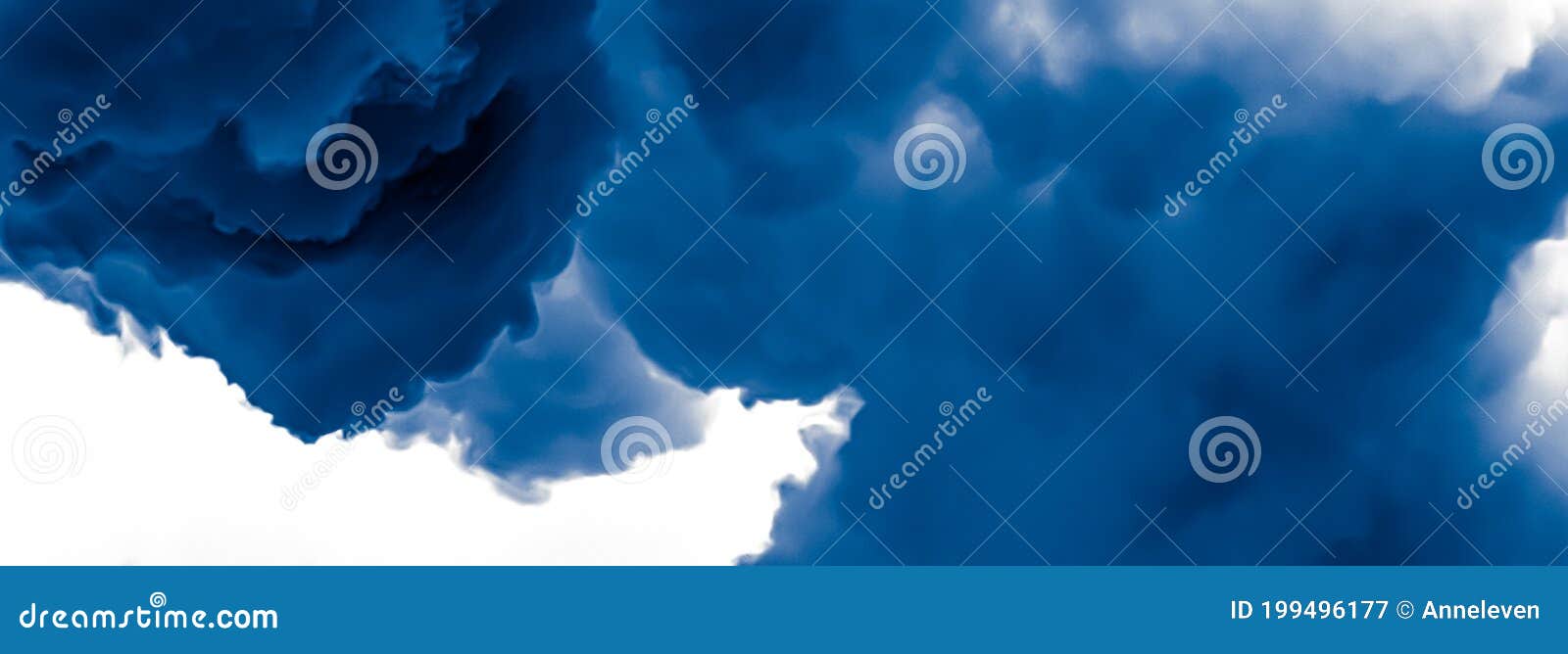 Minimalistic Blue Cloudy Background As Abstract Backdrop, Minimal ...