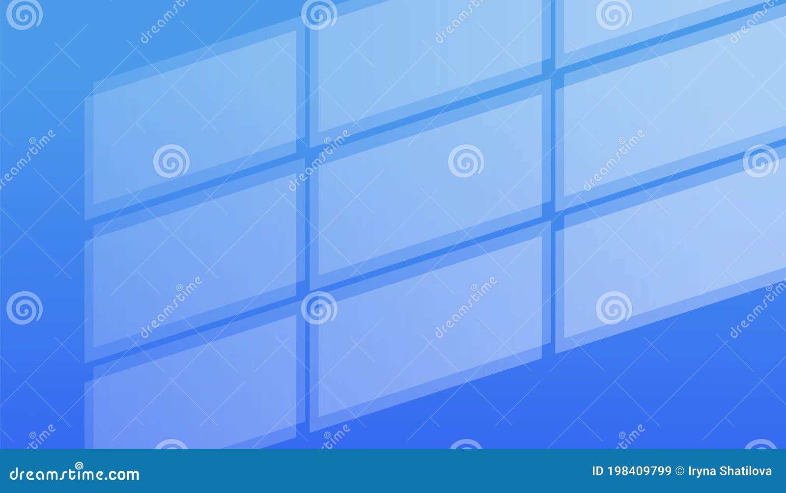 Minimalistic blue window stock illustration. Illustration of background ...