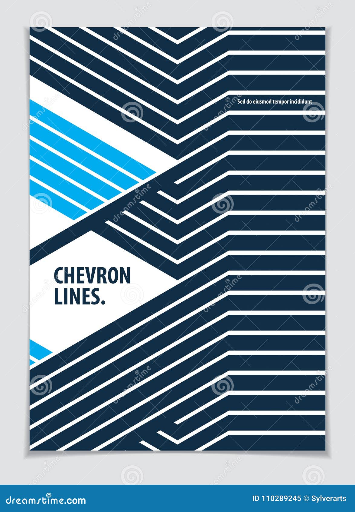 Minimalistic Brochure Design. Vector Geometric Pattern Abstract Stock ...