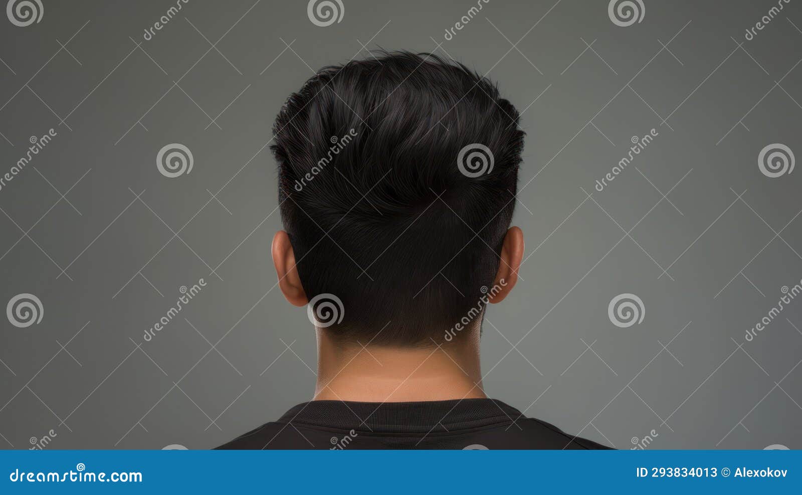 Minimalistic Clean Image of a Male Head AI Generated Stock Illustration ...