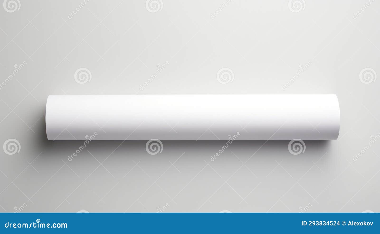 Minimalistic Clean Rolled Paper Floating Vertically AI Generated Stock ...