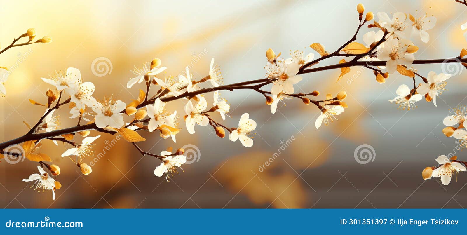 Minimalistic Colorful Blurred Spring Background in Yellow Tones for ...