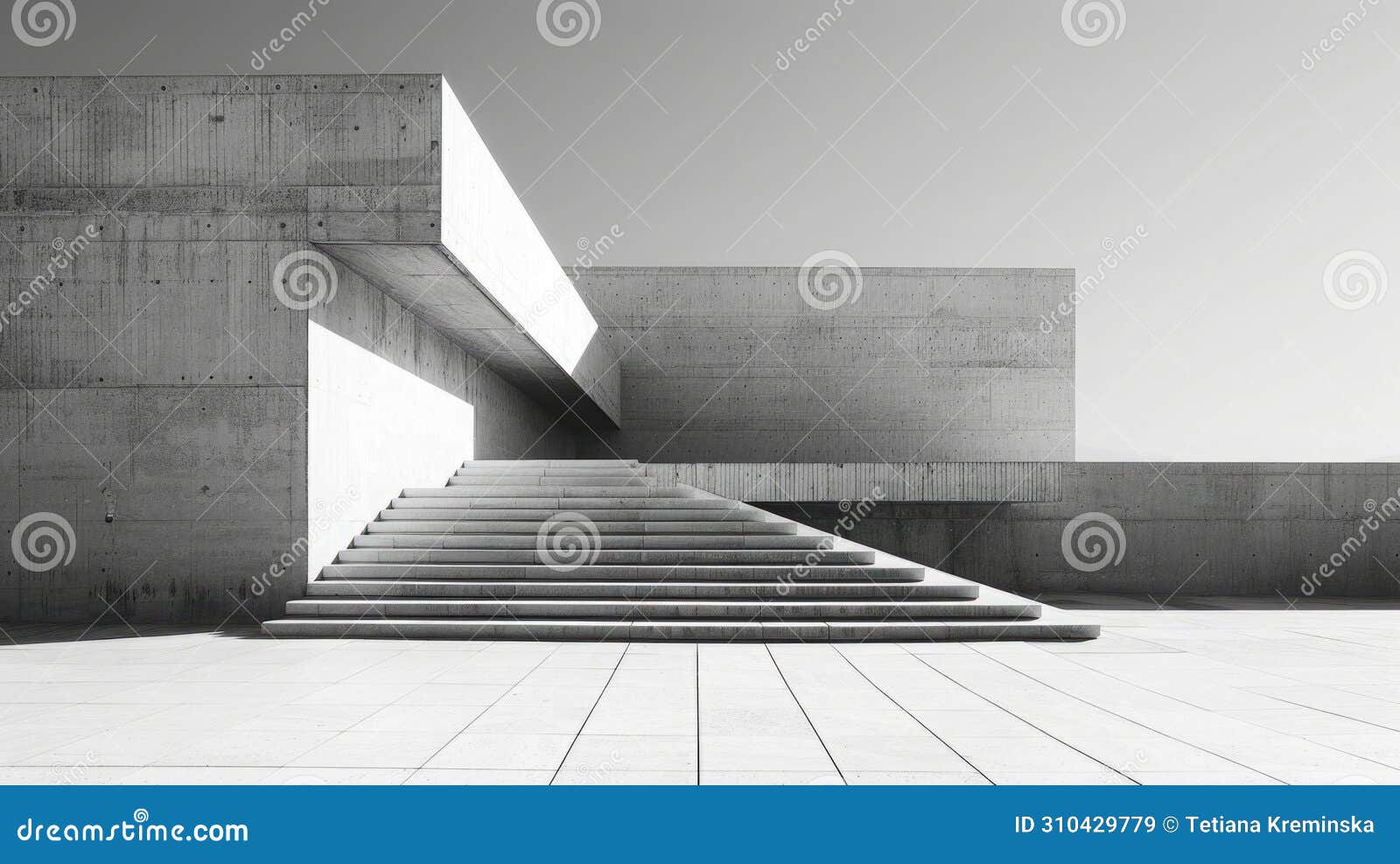 Minimalistic Composition with Clear Lines and Ample Negative Space ...