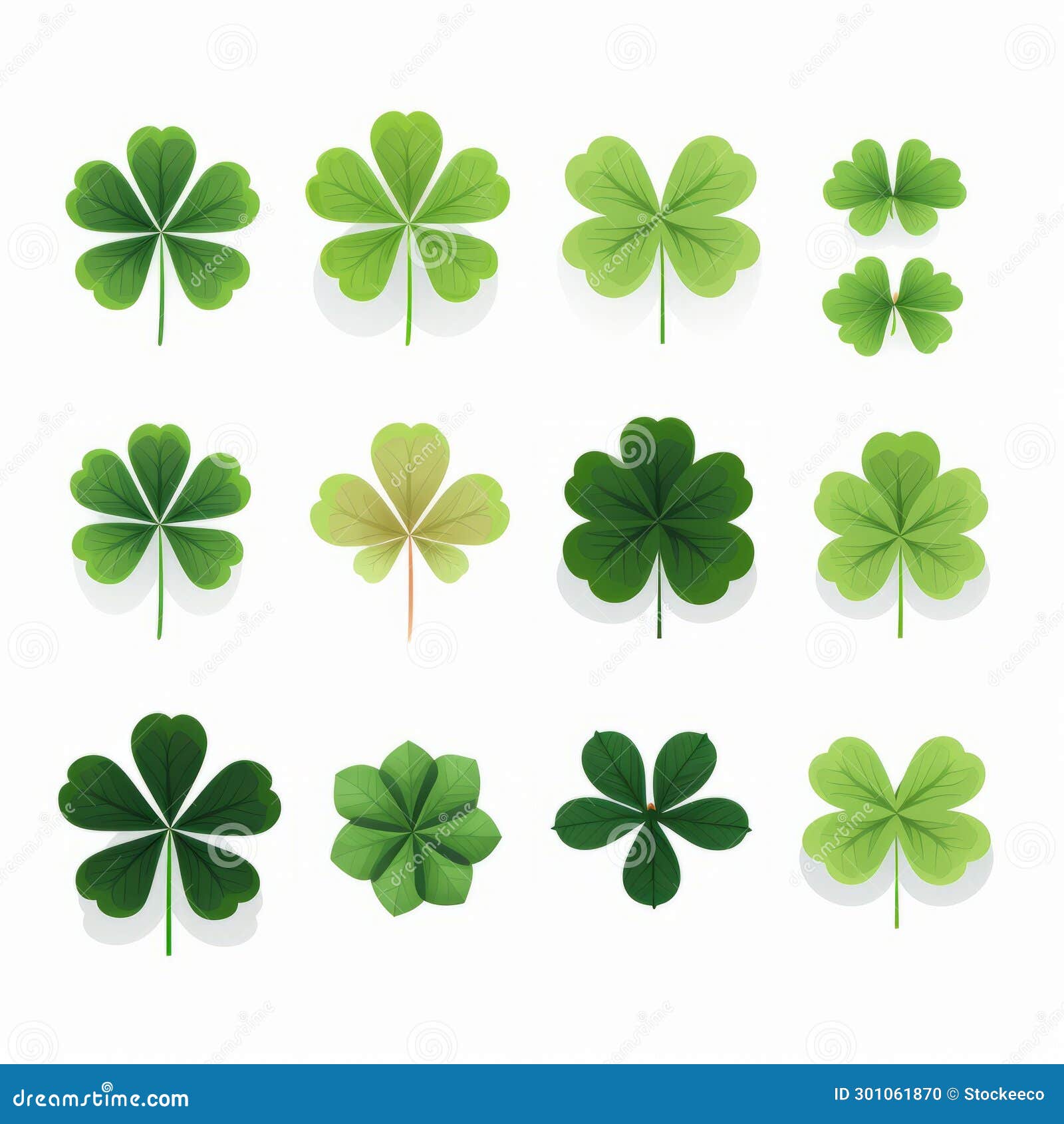 Minimalistic Compositions of Different Clover Varieties by Robert Irwin ...