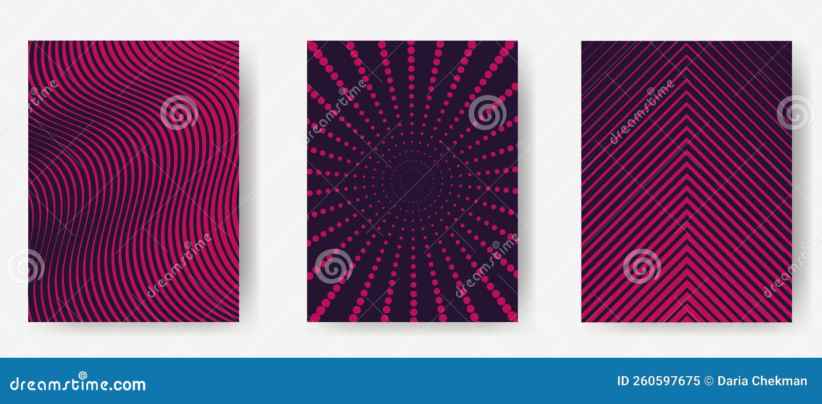 Minimalistic Design of Bright Covers. Geometric Halftone Gradients ...