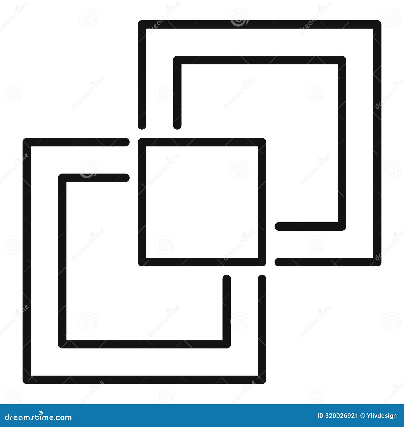 Abstract Geometric Shapes Vector Illustration Stock Vector ...