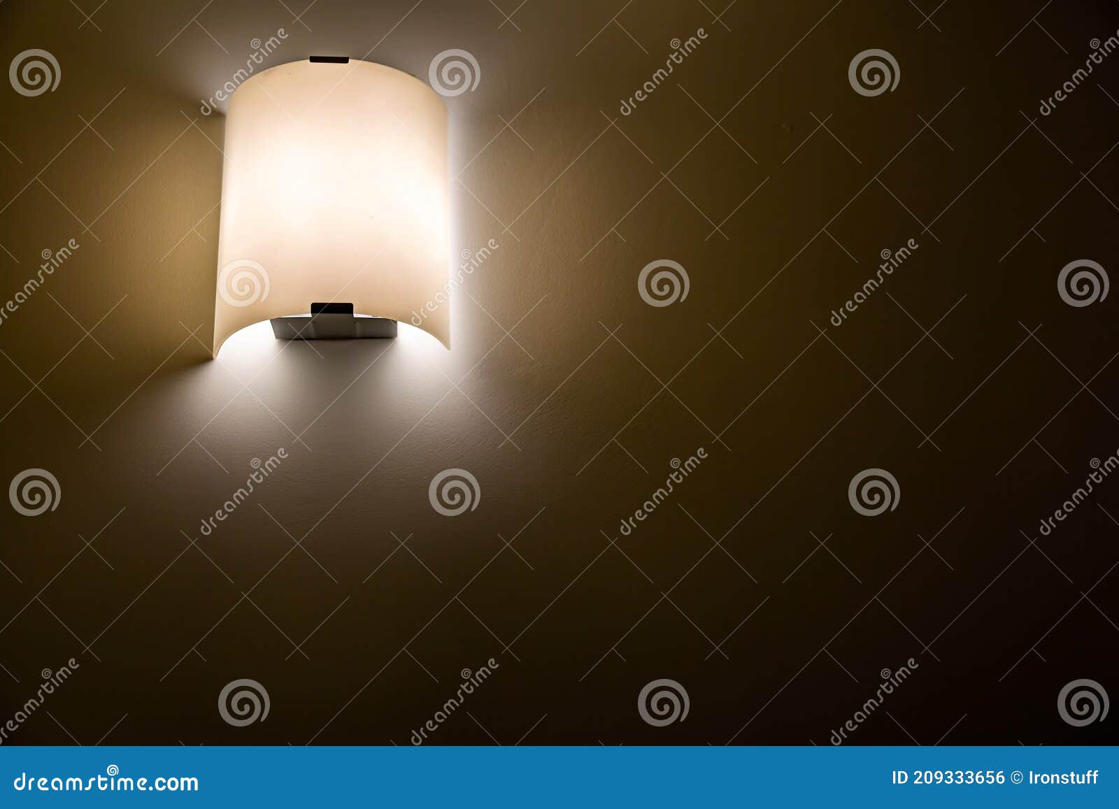Modern Interior Lamp in the Decor of the Room Stock Photo - Image of ...