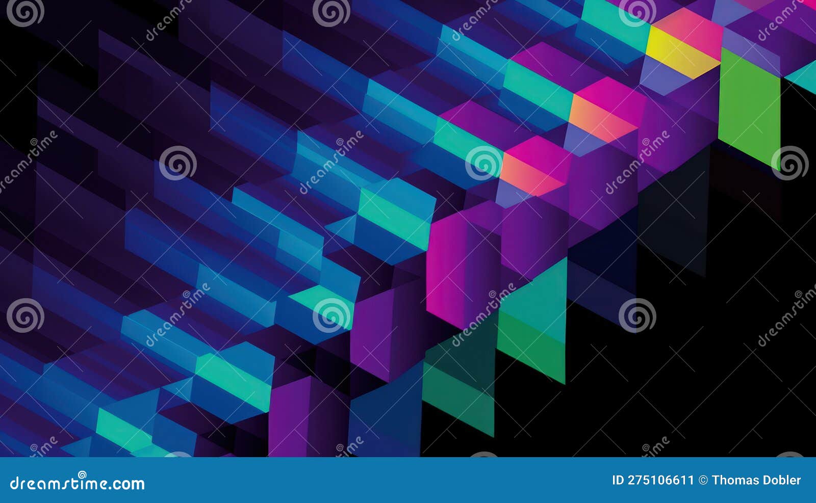 Minimalistic Digital Art Illustration Stock Illustration - Illustration ...