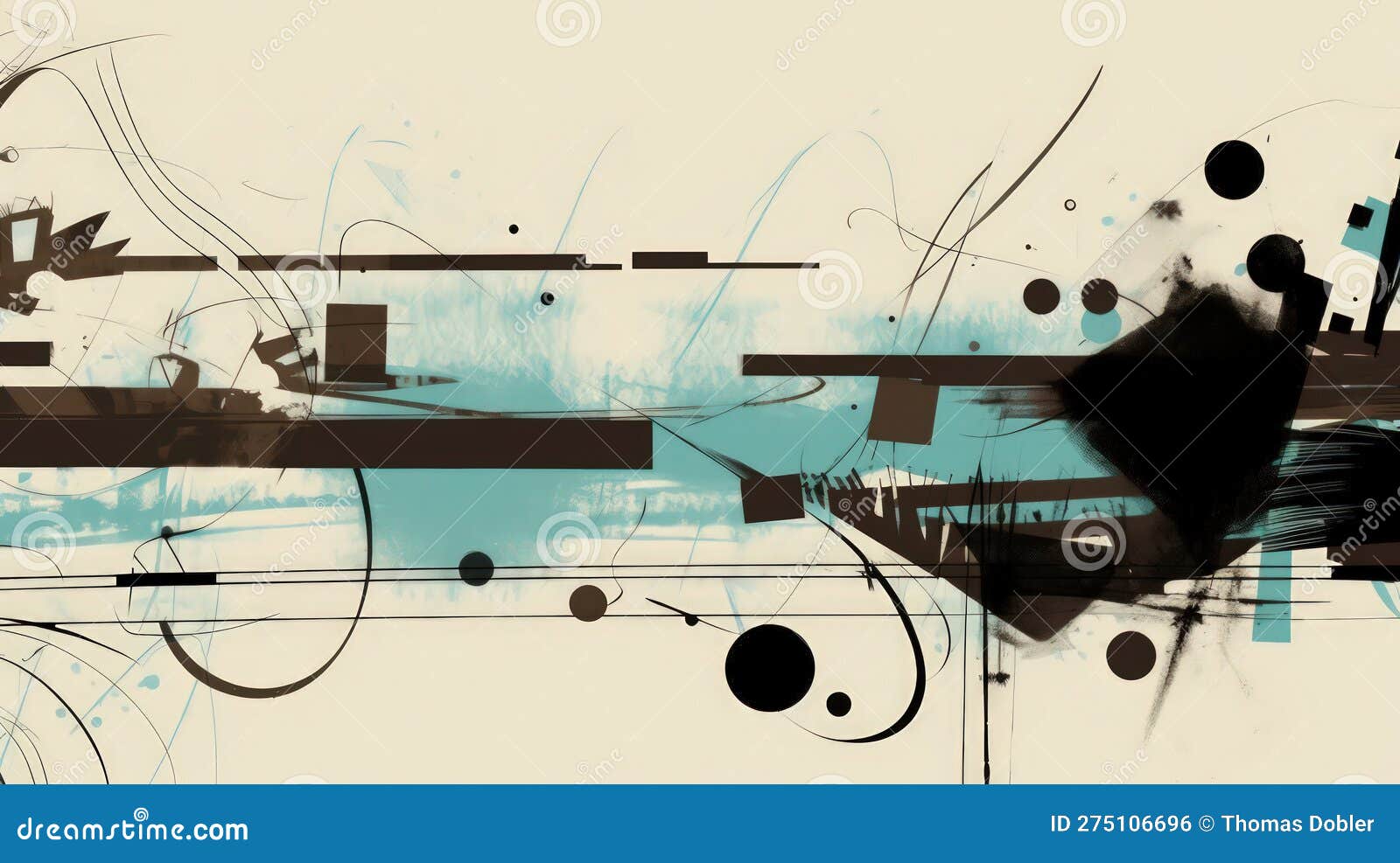 Minimalistic Digital Art Illustration Stock Illustration - Illustration ...